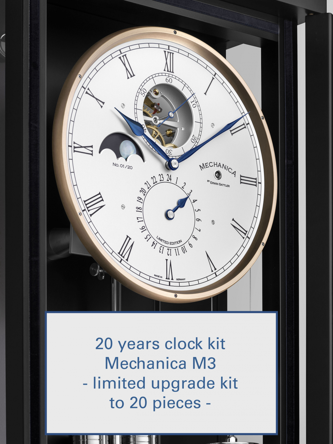 Uhrenbausatz MECHANICA - Build a mechanical clock | Uhrenbausatz